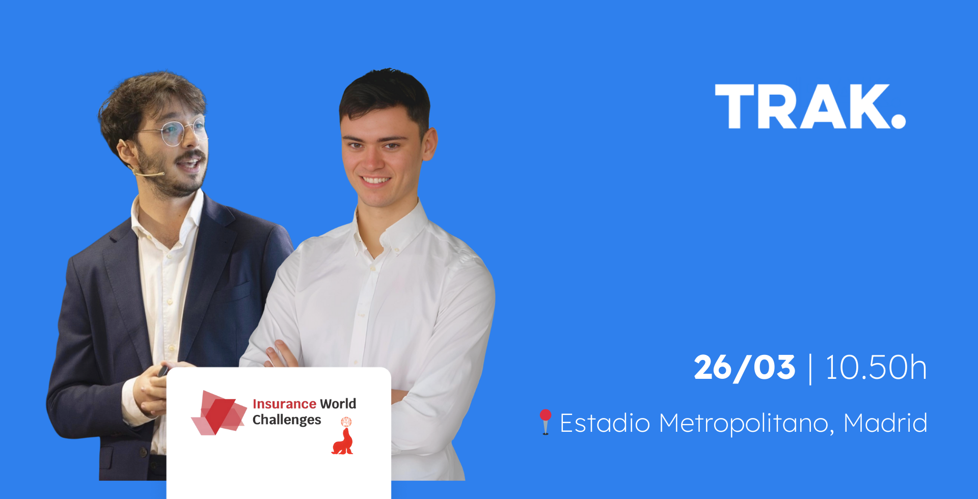 TRAK en el IWC 2025: Liderando la fisioterapia digital en el sector seguros. • TRAK